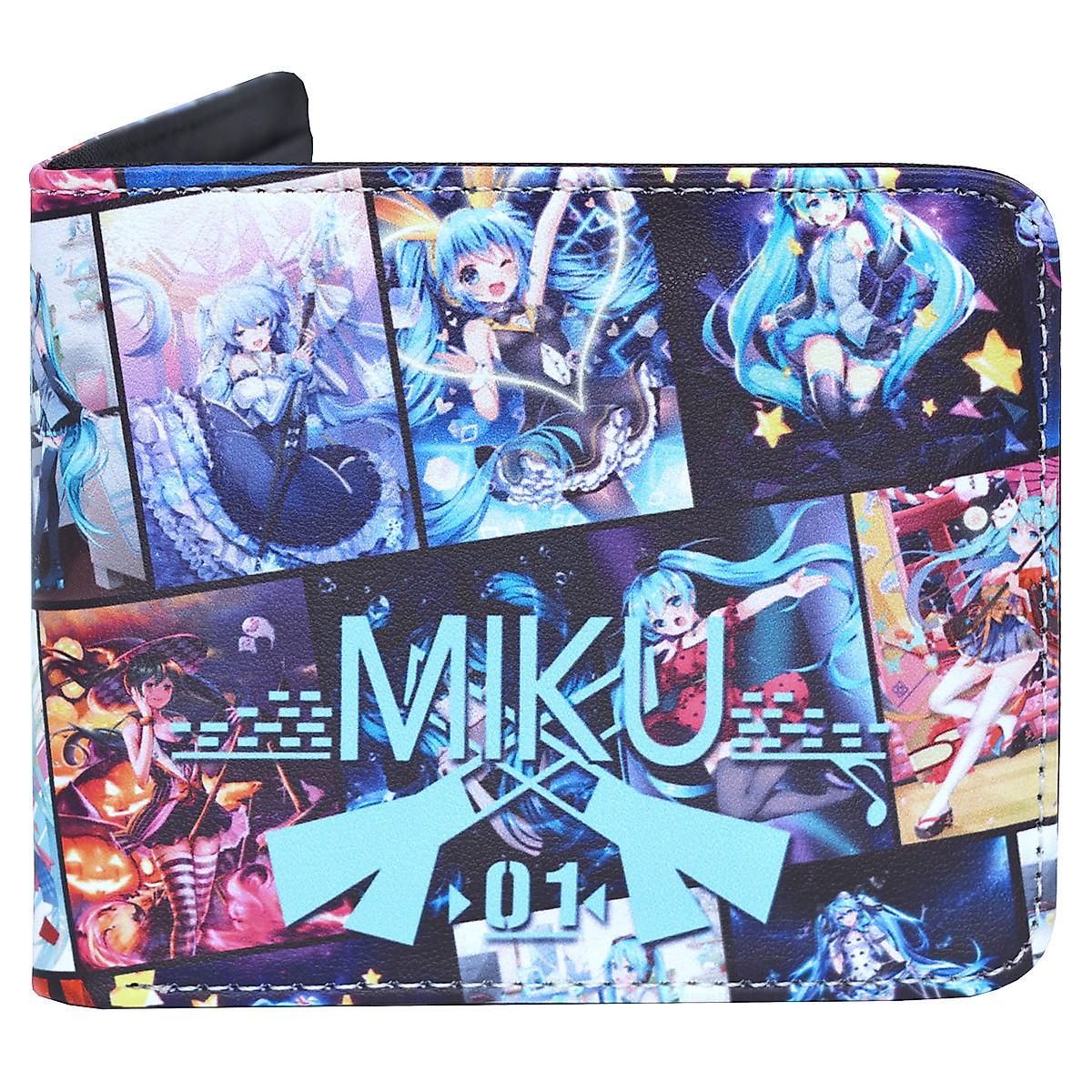 Amatensu Anime Characters Kaito wallet Luka wallet Len wallet Rin wallet B