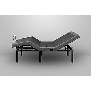 iDealBed 4i Custom Adjustable Bed Base, Wireless, Massage, Dual USB Charge, Nightlight, Zero-Gravity, Anti-Snore, Memory Pre-Sets, Pressure Relief (TwinXL)