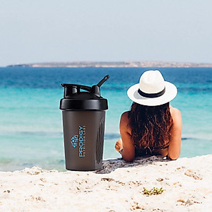 Prodigy Nutrition Labs Premium Shaker Bottle Perfect for Workout Supplements, Protein powder, Sports drinks, BPA Free, Portable Bottle for Fitness Enthusiasts Athletes -14 Ounce