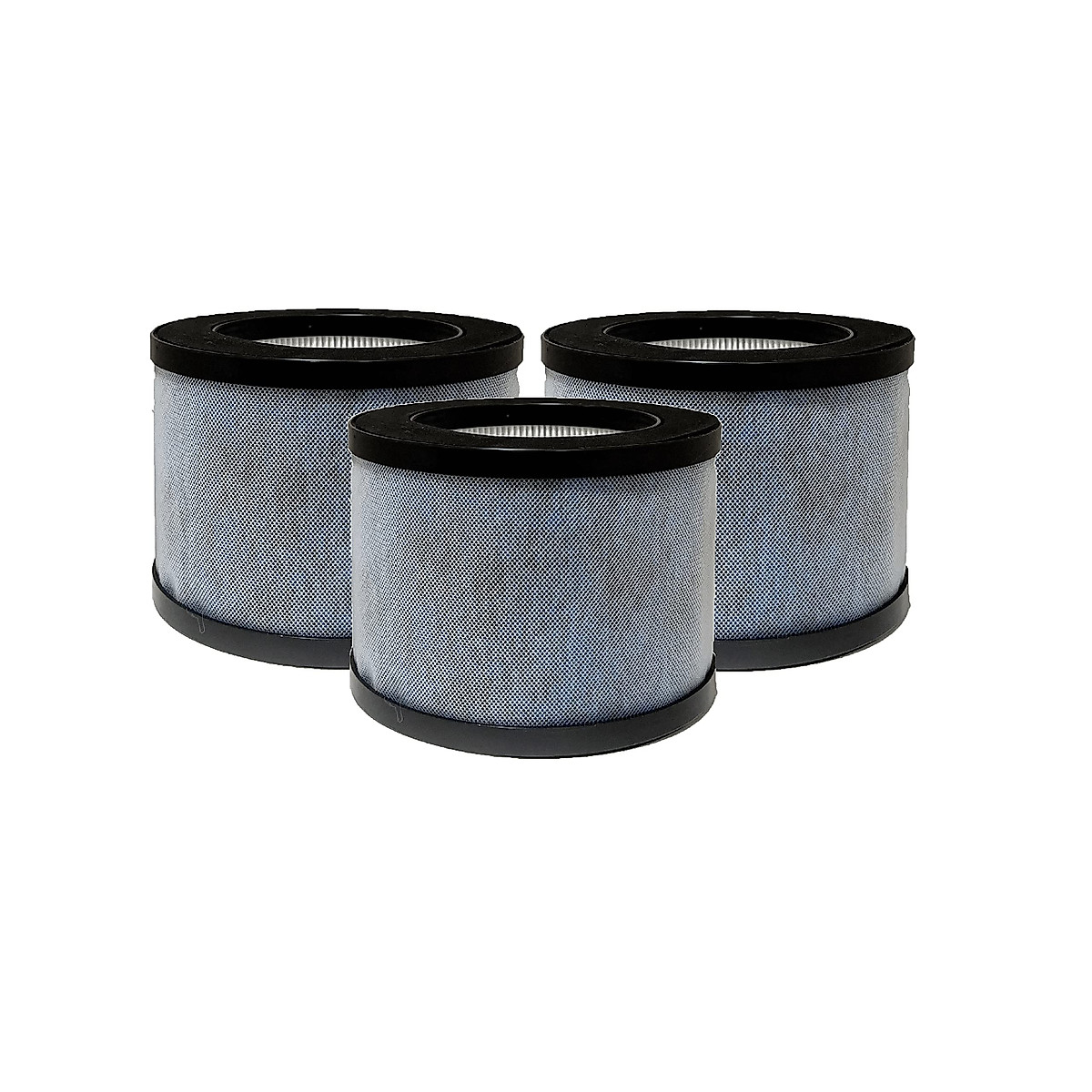 Nispira JH01 MK01 3-in-1 HEPA Filter Replacement For Air Purifier AROEVE MK06, ALROCKET JH06, Elechomes EPI081 EP1081, Intelabe EPI080 EP1080, Kloudi DH-JH01 DH-JH06, Pomoron MJ001H, 3 Pack