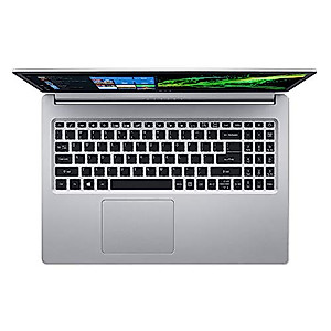 Acer Aspire 5 Slim Laptop, 15.6" Full HD IPS Display, 10th Gen Intel Core i3-10110U, 4GB DDR4, 128GB PCIe NVMe SSD, Intel Wi-Fi 6 AX201 802.11ax, Backlit KB, Windows 10 in S mode, A515-54-37U3,Black