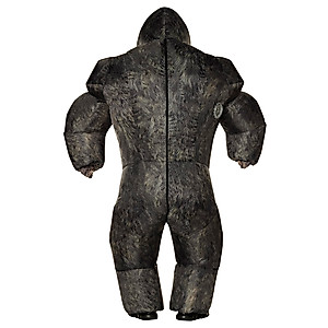 Spirit Halloween Godzilla vs. Kong Kids Inflatable King Kong Costume - One Size Fits Most | Officially Licensed | Fan Operated | Inflatable Costumes for Children