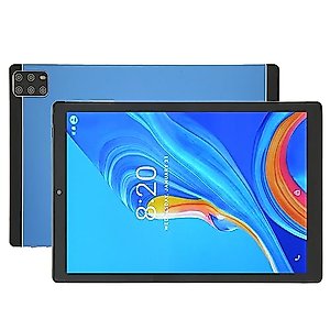 10.1 Inch Tablet PC, 2MP 5MP 100‑240V 10-Core CPU Full HD Tablet, Working for Android 12 (US Plug)