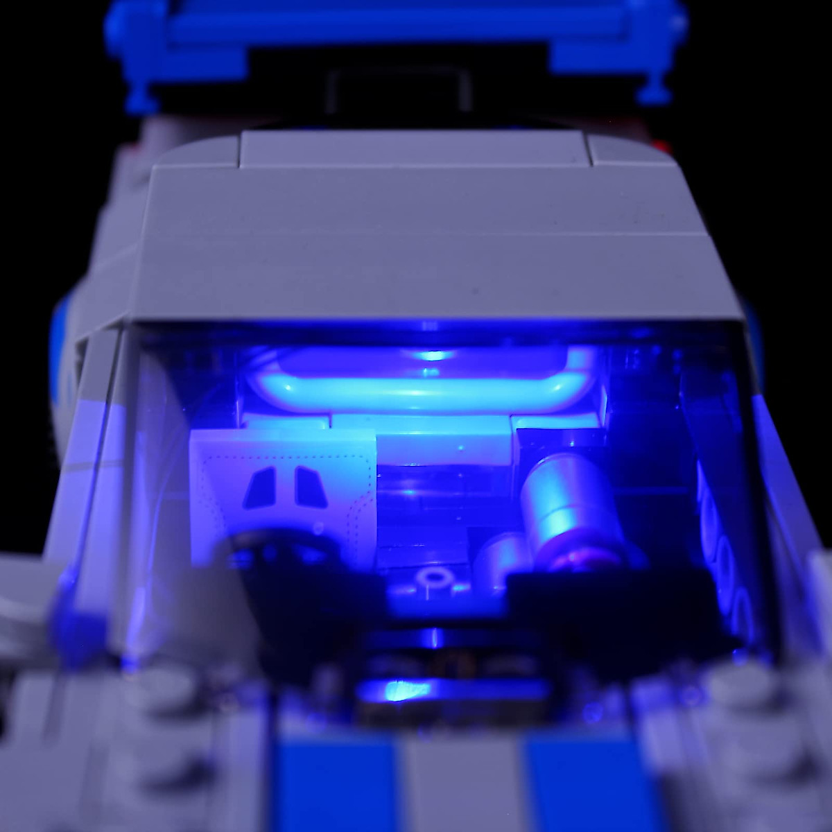 ANGFJ LED Light kit for Lego Speed Champions 2 Fast 2 Furious Nissan Skyline GT-R (R34) Race Car 76917 (Not Include Lego Set)