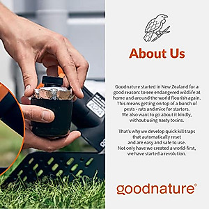 Goodnature Replenishment Pack, Automatic Paste Pump with Chocolate Paste Formula & CO2 Canister, Pet-Friendly & Home Safe