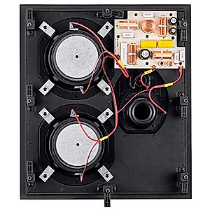Monolith THX-LCR - THX Ultra Certified 3-Way LCR in-Wall Speaker, 1in Silk Dome Tweeter, for Home Theater, Easy Install, Black