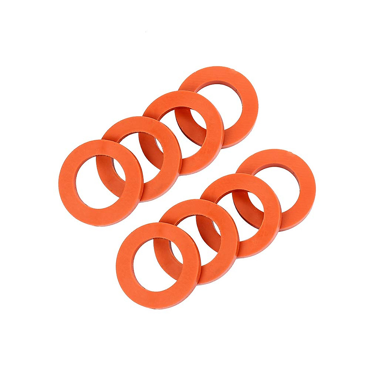 Garden Hose Washer Heavy Duty Rubber Washer, Fit All Standard 3/4" Garden Hose Fittings (40 Pieces)(red)