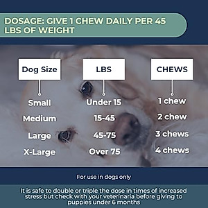 Advanced Hip & Joint Supplements for Dogs, USA Made with Glucosamine & Green Lipped Muscle for Mobility Health, 60ct