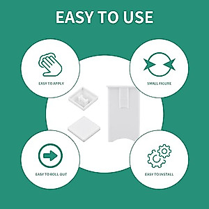 2Pack Butter Spreader Plastic Dishwasher Safe Corn Cob Butterer Holder with Built-in Cover Corn Cob Butter Holder Spreads Butter Dispenser On Pancakes, Waffles, Bagels and Toast Dispenser