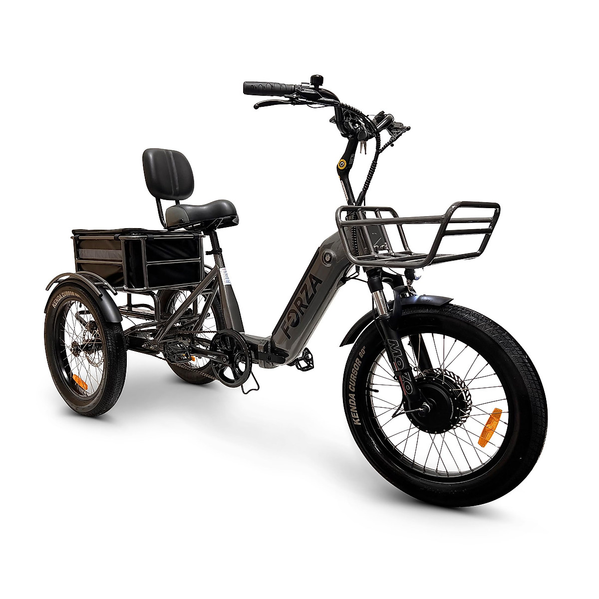 COMFYGO Forza Compact Electric Bike, Electric Tricycle for Adults, 3 Wheel Bicicleta Electrica para Adultos,Up to 40 Miles Range
