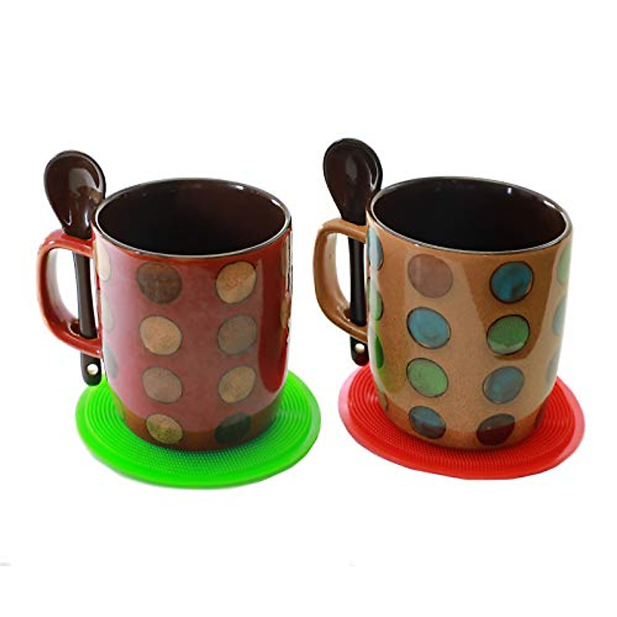 EBKORD Useful Set of 4 | 4 Reusable Eco Silicone Airtight Seal Storage Food Bags | 2 Multiuse Silicone Sponge for Kitchen or Bathroom | 2 Resistant Multi Surfaces 3M Stainless Steel Wall Hanger