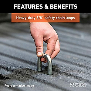 CURT 60633 Factory Original Equipment Style Gooseneck Hitch, 35,000 lbs. 2-5/16-Inch Ball, Fits Select Ram 2500, 3500