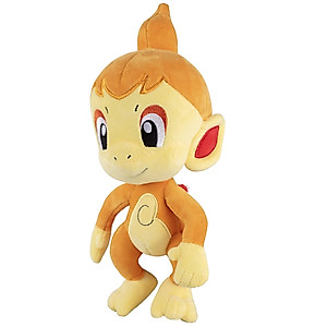 Pokémon 8" Chimchar Plush - Officially Licensed - Quality & Soft Fire Type Pokemon Stuffed Animal Toy - Scarlet & Violet - Great Gift for Kids, Boys, Girls & Fans of Pokemon
