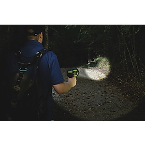 PowerSmith Rechargeable Spotlight 700 Lumen Waterproof Rechargeable Lithium-Ion Battery-Powered LED Spotlight Flashlight with Ergonomic Handle and Charger (PSL10700W)