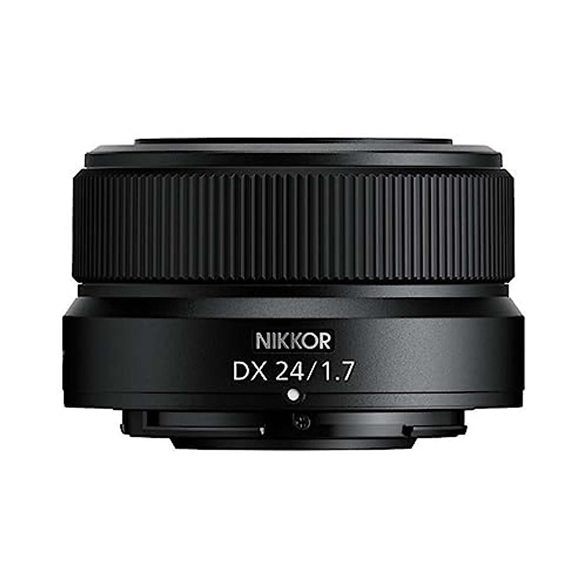 Nikon NIKKOR Z DX 24mm f/1.7 | Extra-large aperture wide-angle prime lens for APS-C size/DX format Z series mirrorless cameras | Nikon USA Model, Black