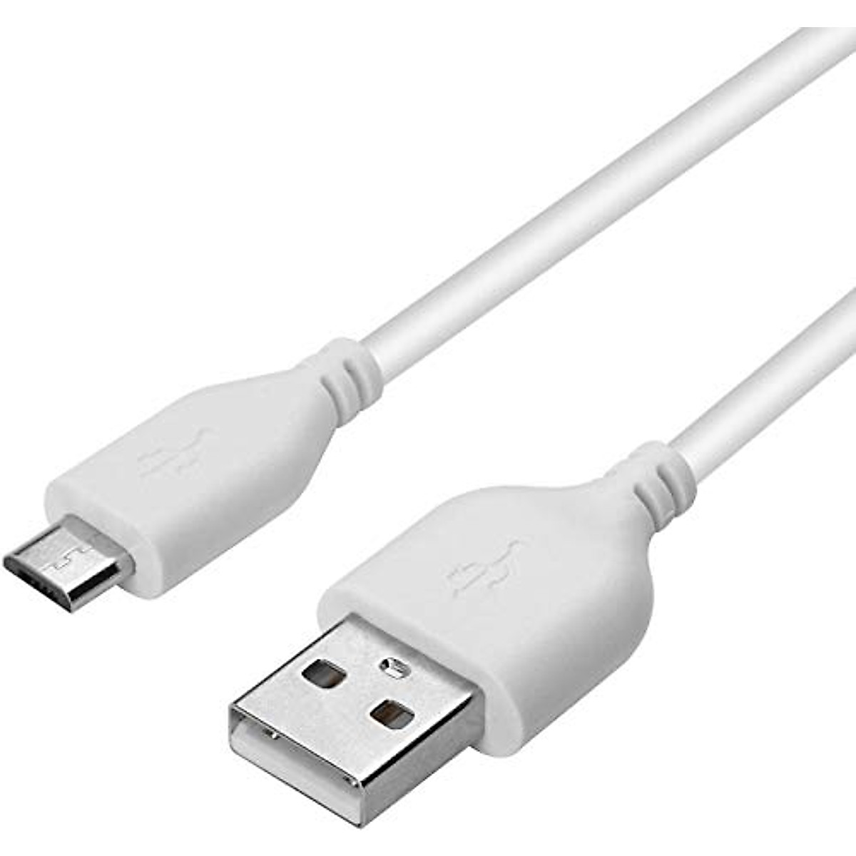 Smays 25ft Extension Cord Replacement for Wyze Cam Pan V2 V3, Yi Home Camera, Micro USB Cable 8M Long White (3-Pack)