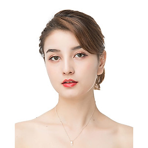 VZBarn IVF Infertility Mom Pineapple Strength Necklace Jewelry Support Gift for Women Silver