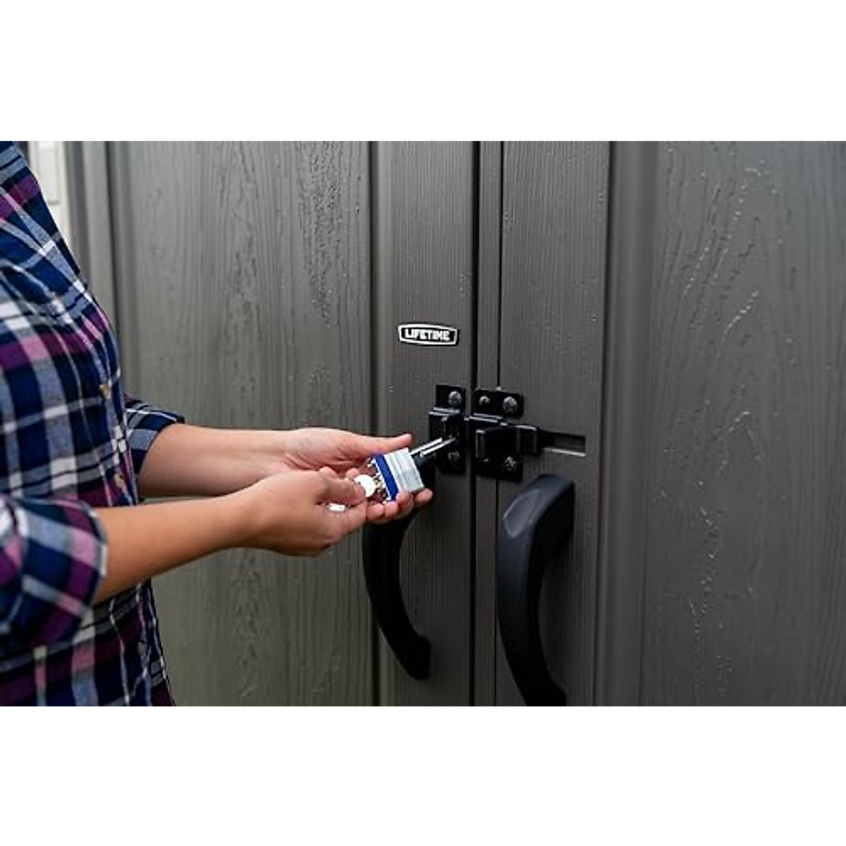 Lifetime Outdoor Storage Shed, 10 x 8 Foot