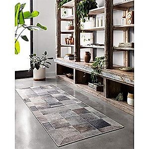 Loloi II Maddox Collection MAD-06 Charcoal/Grey, Contemporary 3'-6" x 5'-6" Accent Rug