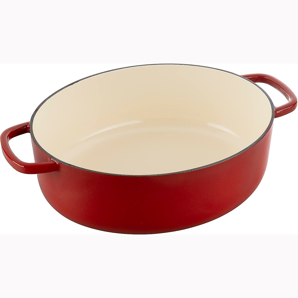 BALLARINI Bellamonte Cast Iron 5-qt Oval Dutch Oven - Pomodoro Red