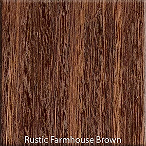 Full-Size Conversion Kit Bed Rails Compatible with Oxford Baby, Soho Baby, Ozlo Baby & Avalon Baby Cribs | See Description for List of Compatible Cribs (Rustic Farmhouse Brown)