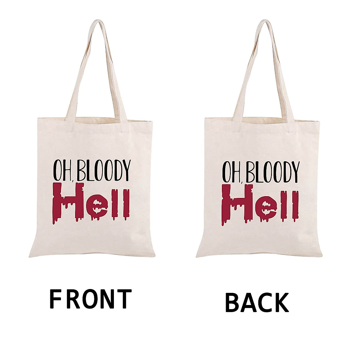 Tampon Tote Bag Period Pouch Sanitary Holder Oh Bloody Hell Bag Gifts For Best Friend (Oh Bloody Hell Tote B)
