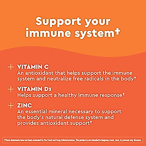 Nature Made Wellblends ImmuneMAX Fizzy Drink Mix, Vitamin C 2000mg with Zinc 20 mg, Vitamin D3 1000 IU (25 mcg), plus Seven B Vitamins and Electrolyte Hydration Blend, 30 Stick Packs