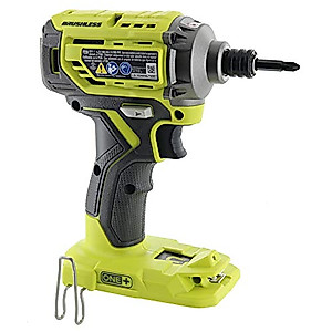 Ryobi P239 18V Lithium Ion Brushless Cordless 2,000 Inch Pound Impact Driver w/ Magnetic Bit Tray and LED Lighting (Battery Not Included / Power Tool Only)