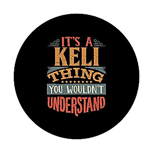 Keli Name PopSockets Swappable PopGrip