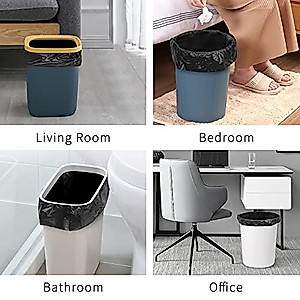 Toplive Trash Bag ,13 Gallon 45 Count Garbage Bag Biodegradable Compostable 2 Mil Thickness Recycling Unscented Trash Bags Wastebasket Bin Liners for Home Bathroom Bedroom Kitchen Trash Can(3 Rolls)