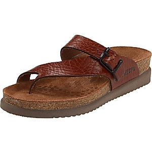 Mephisto womens Helen flats sandals, Desert Buffalo, 8 US