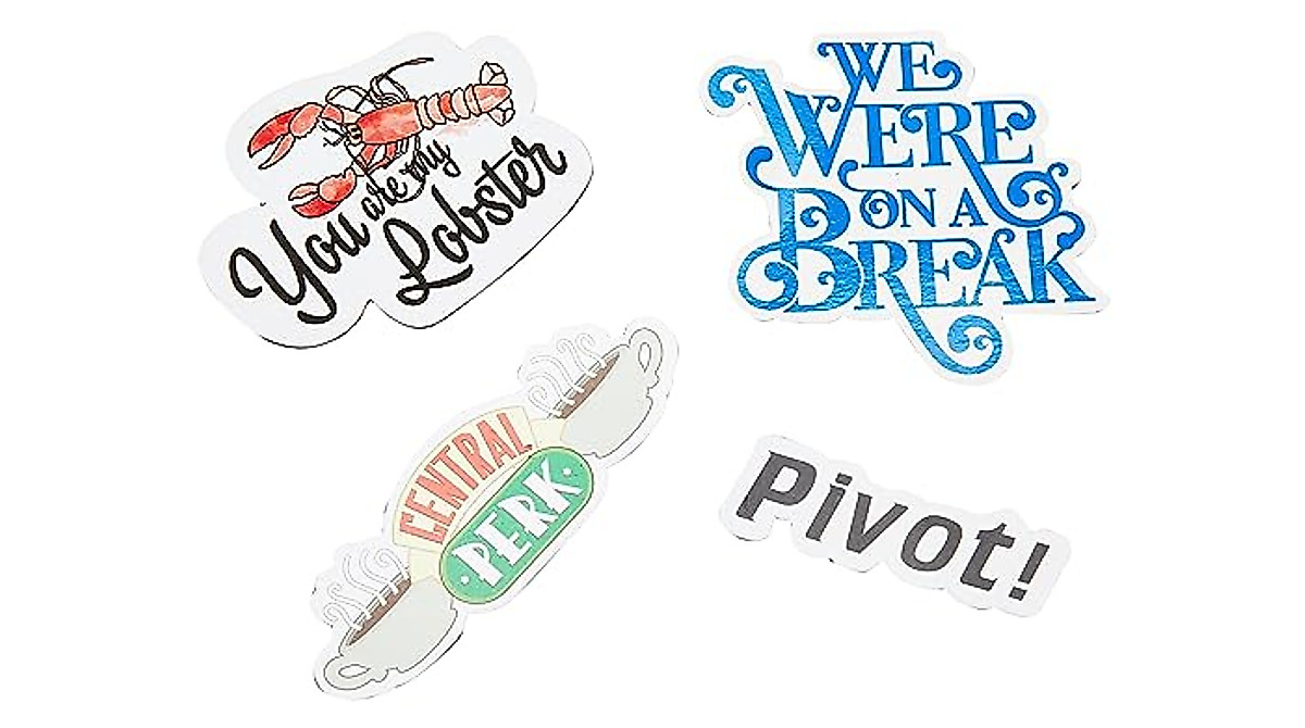 Friends Magnet Set - Official 18 Magnets for Fridge & Gifts