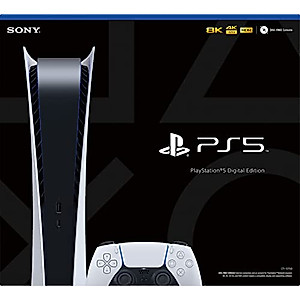Sony Playstation 5 Digital Edition PS5 Console. (Disc Free`)