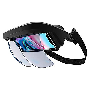 ZNBJJWCP AR Headset, Smart AR Glasses 3D Video Augmented Reality VR Headset Glasses for 3D Videos and Games