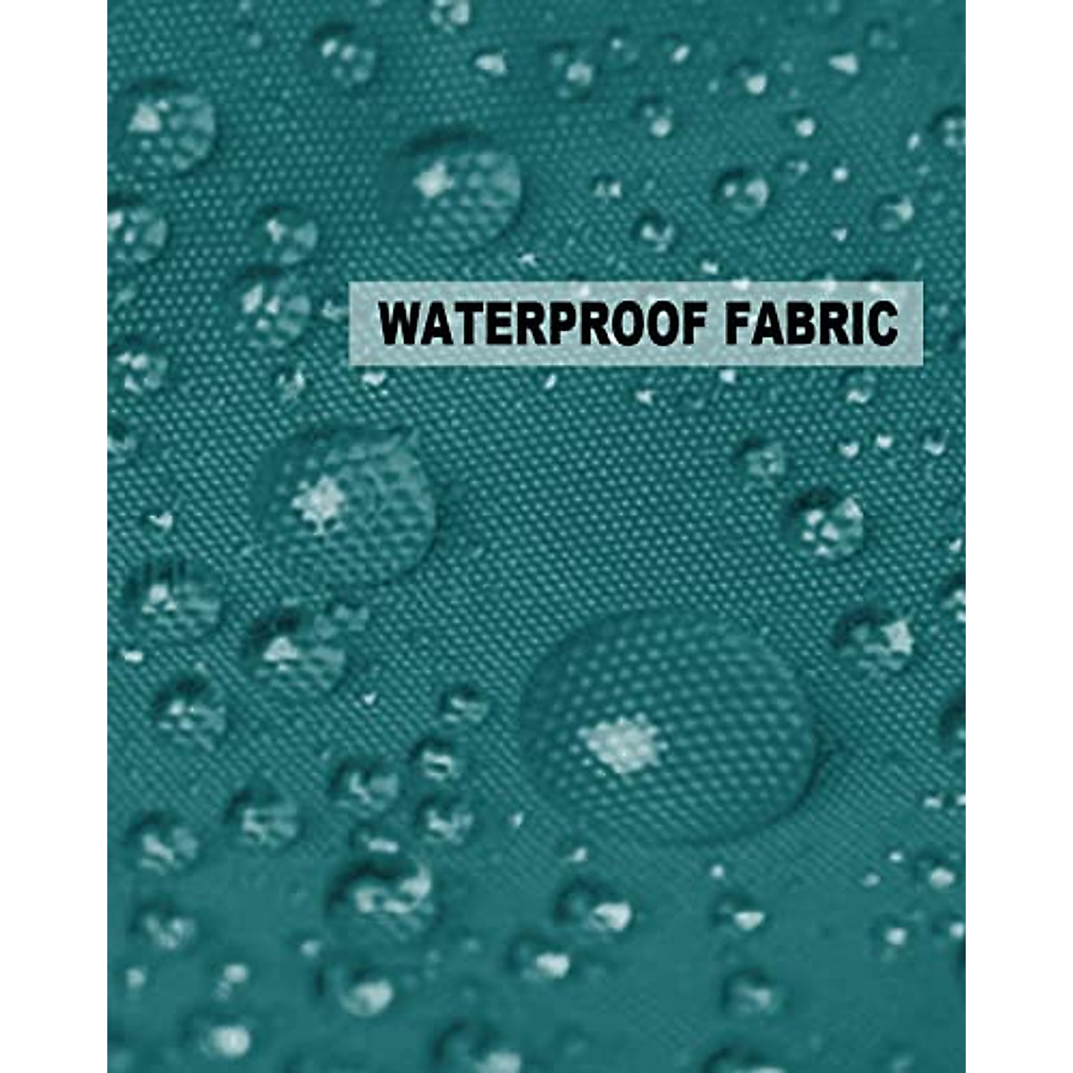 Turquoise Outdoor Pillow Covers 18 x 18 Inches, Black Modern Geometric Abstract Art Aesthetics Waterproof Throw Pillow Cover Set of 2, Home Decorative Square Cushion Covers for Patio/Tent/Couch/Garden