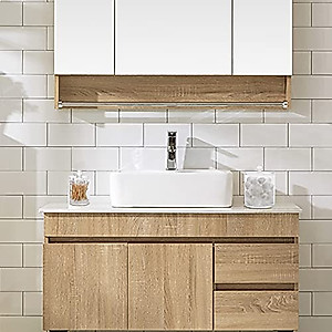 YOUEON 6 Pack Apothecary Jars with Lids, Qtip Holder Dispenser with Lid, 8/18/28 Oz Clear Cotton Ball Holder, Cotton Pad Holder, Bathroom Canister for Cotton Swab, Cotton Pads, Cotton Ball, Makeup