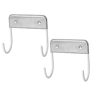 Zerodeko 2pcs Ironing Board Hanger Sundries Hook Irons Storage Hanger Irons Storage Holder Multi-Function Irons Rack Hanging Rack Multi-Function Hook Household Hooks Sturdy Irons Hook