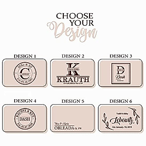 Personalized Cutting Board - Custom Cutting Boards Wedding Gifts for Couples, Anniversary, Housewarming Gift - Engraved Handmade USA Customizable Wooden Kitchen Decor Gift for New Homeowners