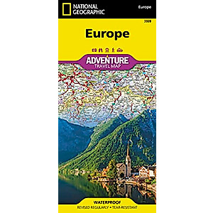 Europe Map (National Geographic Adventure Map, 3328)