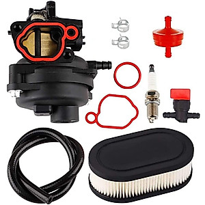 QDYZPP FOR Carburetor + Air Filter For Craftsman M110 M230 M400 Lawn Mower