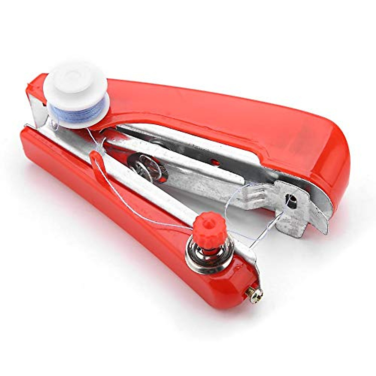 Handheld Sewing Machine, Mini Portable Stitch Manual Sewing Machine, Quick Repairing Tool for Home Office Car Travel Use