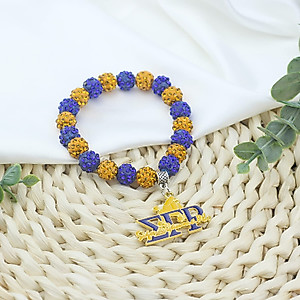Keeblon SGRho Sorority Paraphernalia Bracelet Brooch Pin 1922 Sorority Necklace Greek Sorority Gift for Women Sisterhood (1922 Bracelet)