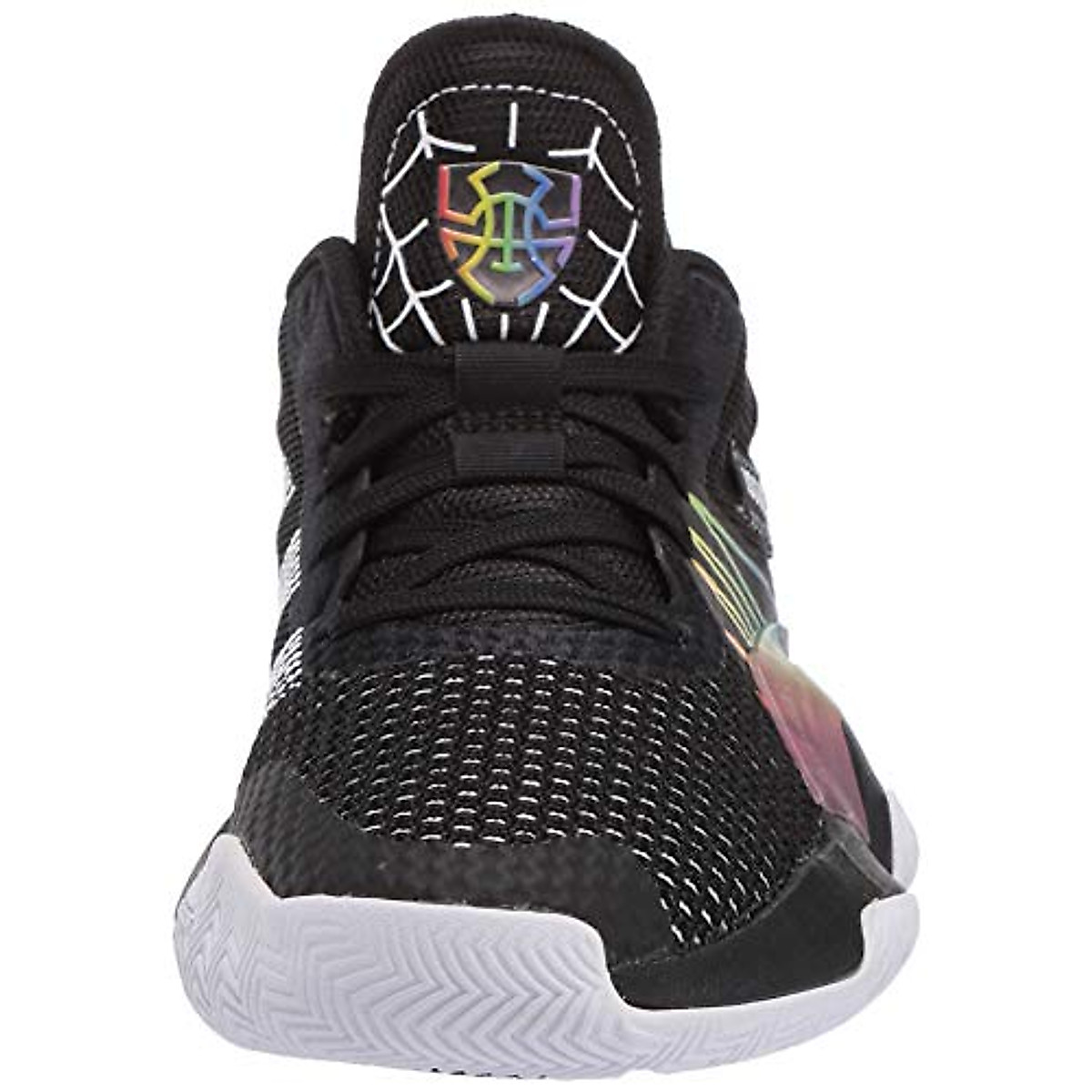 adidas Women's D.O.N. Issue #1 Basketball Shoe, FTWR White/core Black/core Black, 11