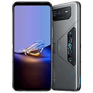 ASUS ROG Phone 6D Ultimate 5G AI2203 Dual 512GB 16GB RAM Factory Unlocked (GSM Only | No CDMA - not Compatible with Verizon/Sprint) Aeroactive Cooler 6 Included - Space Gray