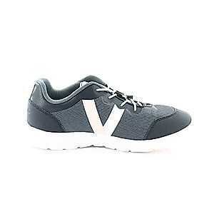 Vionic Women's Brisk Norelle Lace-Up Leisure Sneaker - Supportive Walking Sneakers That Include Three-Zone Comfort with Orthotic Insole Arch Support, Medium and Wide Fit Shadow 8.5 Wide US