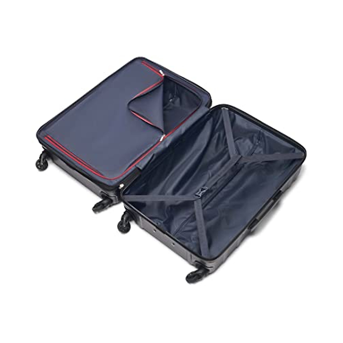 Tommy Hilfiger Lexington Upight Hard Suitcase, Navy, 21"