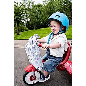 Believe BigDreams Giraffe Lovey Blanket - Grey Baby Security Blankets for Girls - Polyester Baby Boy Security Blanket Lovies for Babies Glows in The Dark Stuffed Blanket Animal