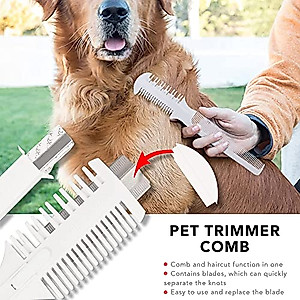 JUSAID Pet First Aid Kit, 105 Piece Nursing Supplies with Emergency Collar, First Aid Instructions and More Ideal for Home, Office, Travel, Car, Hiking, Any Emergencies for Pets, Dogs, Cats