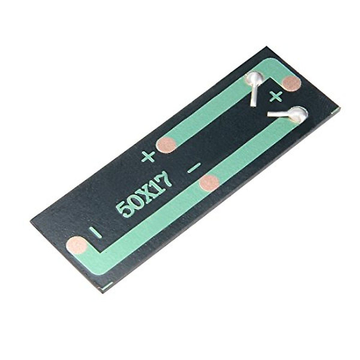 uxcell 5Pcs 0.5V 80mA Poly Mini Solar Cell Panel Module DIY for Phone Light Toys Charger 50mm x 17mm