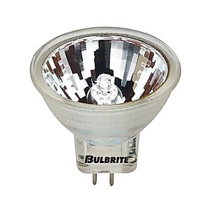 Bulbrite FTD/L 20 Watt Dimmable Halogen MR11 Lensed GU4 Base Clear 10 Ct